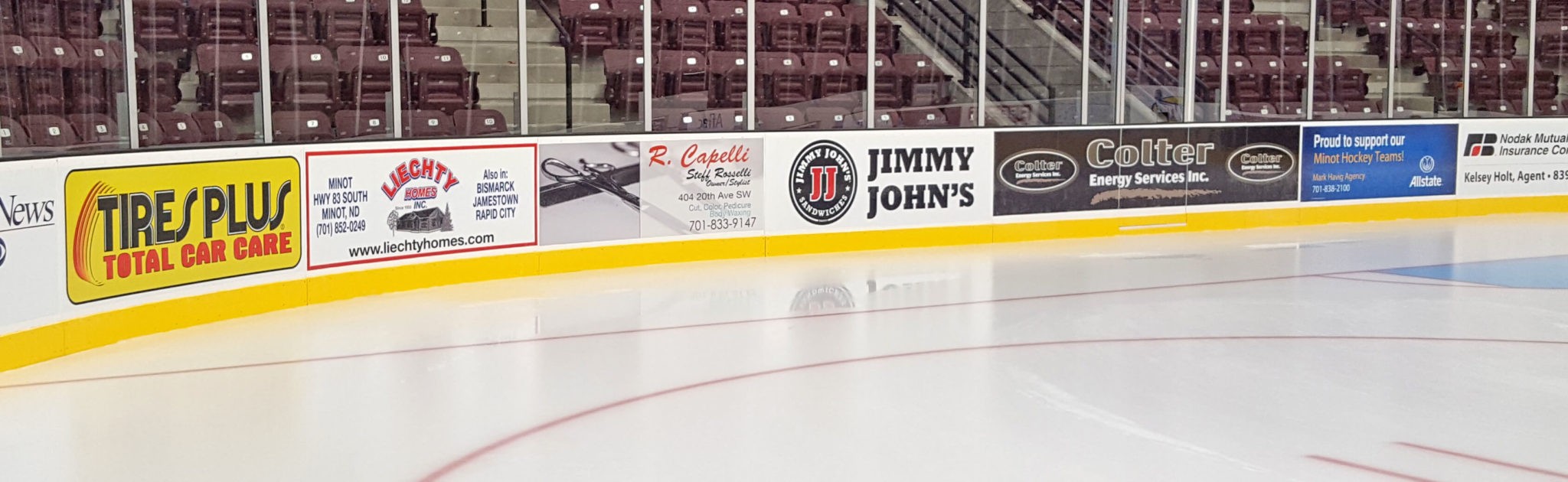 Ad Panels - All-American Arena Products